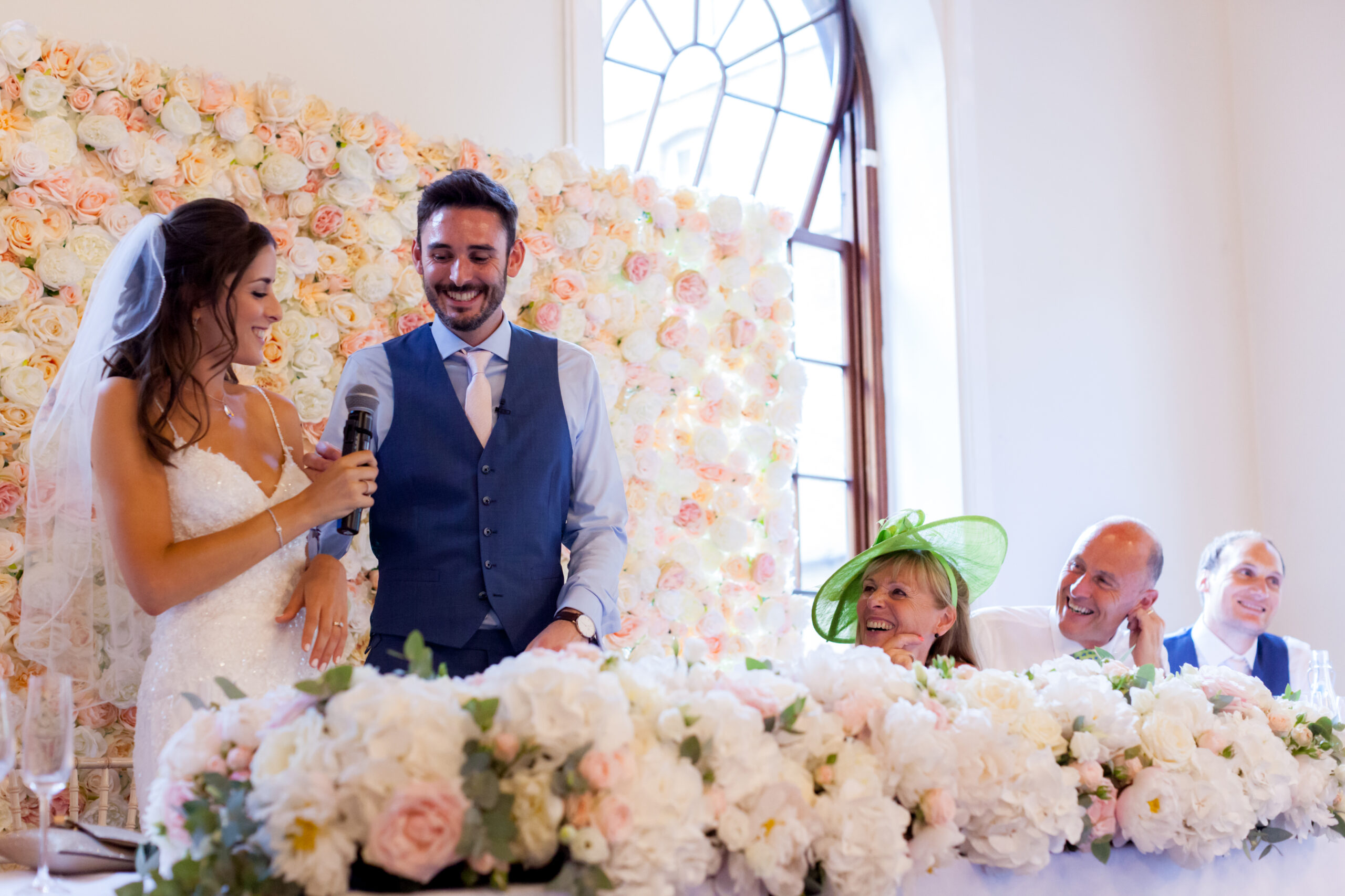 Wedding top table layout guide - The Brewery